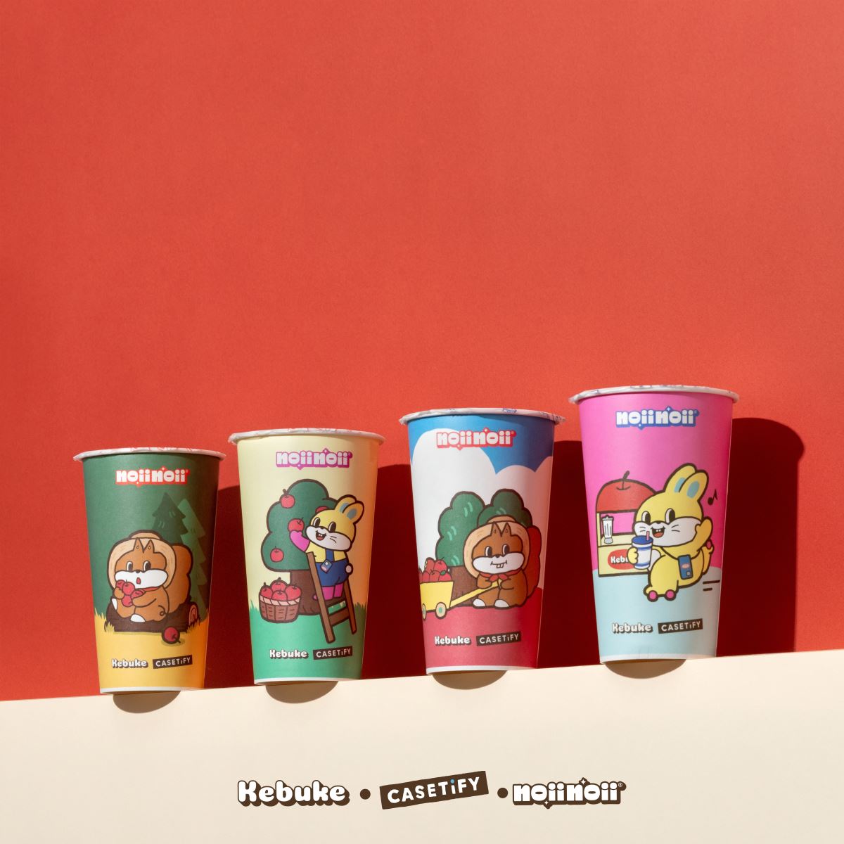 可不可超Q跨界三方聯名 CASETiFY 與台灣插畫家noii noii | 蕃新聞